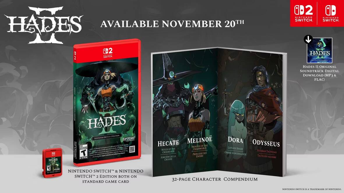 Hades II – Nintendo Switch 2 Edition est disponible en version physique ...